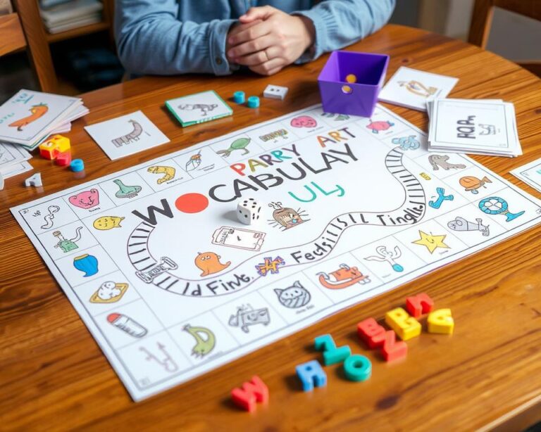 Easy DIY Board Games for Vocabulary Practice