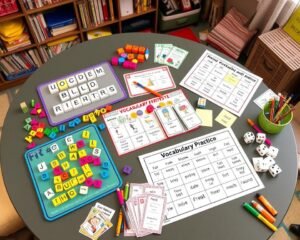 Easy DIY Board Games for Vocabulary Practice
